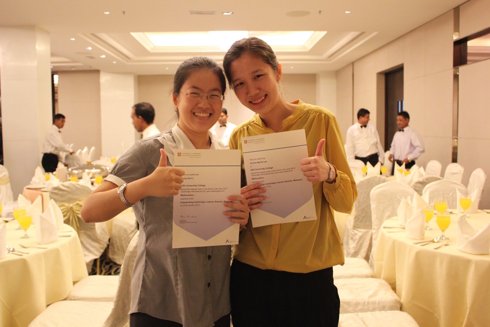 KDU Song Cai Li and Yvonne Ng Ee Lyn Expert Advise & information on ...