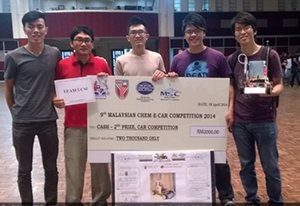 UCSI University student, Soh Wei Ming posing for a group shot with UCSI ...